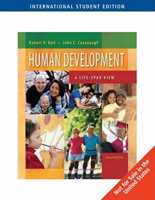 Amazon.com: Human Development: 9780534724870: Kail, Robert V.: Books
