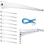 Amazon.com: Gisafai 10 Pack Shelf Bracket Adjustable Shelving Brackets ...
