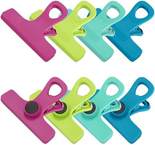 Amazon.com - TACGEA Chip Clips, Magnetic Bag Clips with Air Tight Seal ...