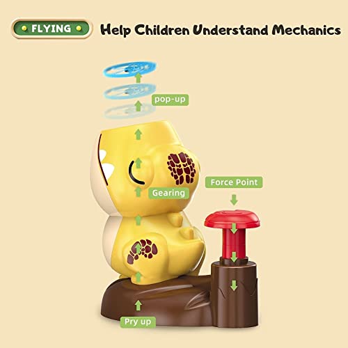 Flying disc shooter toy, disc launcher toy set, flying disc toys ...