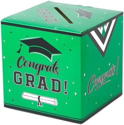 Amazon.com: Green 2024 Graduation Card Box, Card Box for Graduation ...
