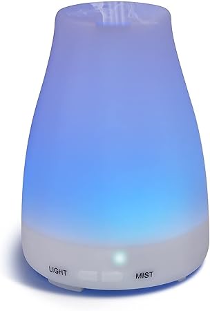 Amazon.com: Homeweeks Diffusers, 100ml Colorful Essential Oil Diffuser ...