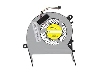 FYONLI CPU Cooling fan for Asus X555LB Fan Model: KSB0605HBA03 P/N ...