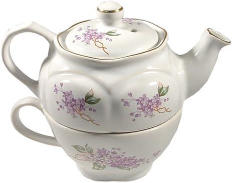 Amazon.com | Royal Cuthbertson Lilac Tea for One: Teapots: Teapots