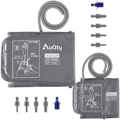 Amazon.com: Contains Extra Large Blood Pressure Cuff and Small Blood ...