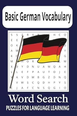 German Language Word Search Puzzle Book: Word Searches with Easy to ...