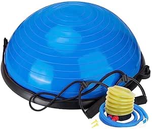 Zeatly Half Balance Ball Trainer, Balance Beam for Core Exercise Equipment, Core Strength and ...