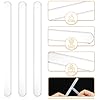 Amazon.com: 30 Pieces Gold Popsicle Sticks 4.5 Inch Acrylic Cakesicle ...