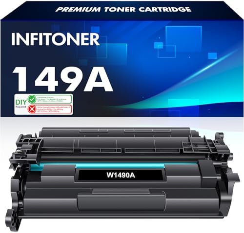 INFITONER 149A No Chip Toner Cartridge Replacement for HP 149A W1490A ...