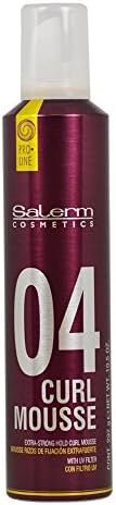 Amazon.com: Salerm Pro-Line Curl Mousse Extra Strong Hold 10.5oz ...