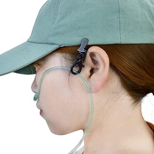 Amazon.com: 10 Pack Oxygen Tube Clips for Hat Headband Visor Nasal ...