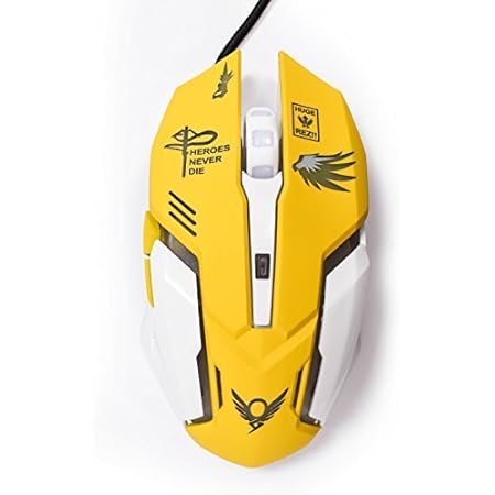 Amazon.com: Gaming Mouse, Backlit Optical Game Mice Ergonomic USB Wired ...