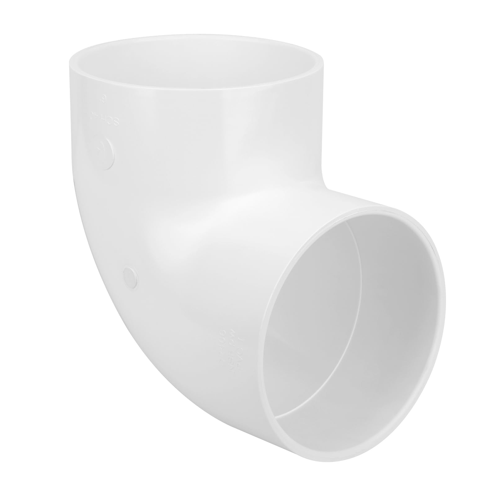 Snapklik.com : 6 Inch 90 Degree Right Angle PVC Pipe Fitting, Furniture ...