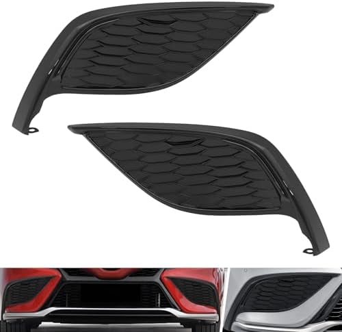 Amazon.com: MotorFansClub Left Right Front Fog Light Cover Fit for ...