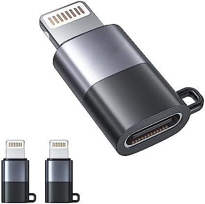 ZODUCT Type-C Female to Lightning Male Converter Adaptor PD Fast ...