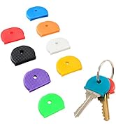 Uniclife 16 Pack Key Caps Covers Tags Set Plastic Key Identifier Coding ...