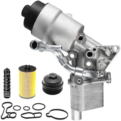 Amazon.com: ISINFLASH 918-428 Engine Oil Cooler Filter Housing Assembly ...