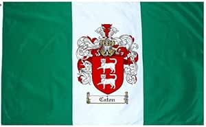 Amazon.com : Caton Family Crest / Coat of Arms Flag. Large 3 ft. x 5 ft ...