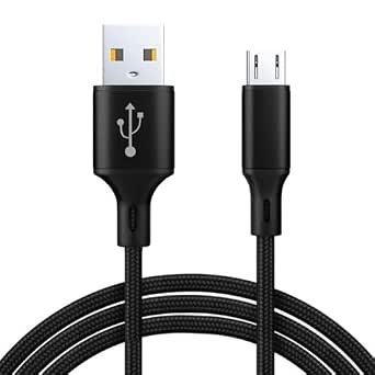 SmallSpark PS4 Controller Charging Cable 10ft Nylon Braided Extra Long ...