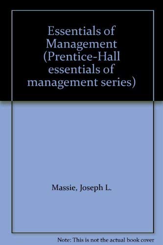 Buy Essentials of Management Book Online at Low Prices in India ...