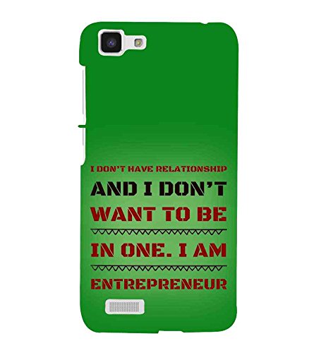 HiFi Designer Phone Back Case Cover Vivo X3S (Entrepreneur Quotes ...