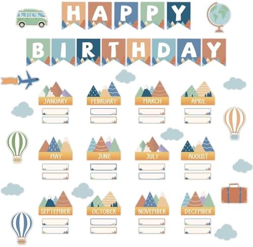 Amazon.com: Worldbazaar Classroom Jobs Bulletin Board Set 45 Pcs ...