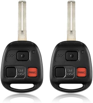 Amazon.com: 2 Keylessbest Replacement for 2005 2006 2007 2008 Lexus ...