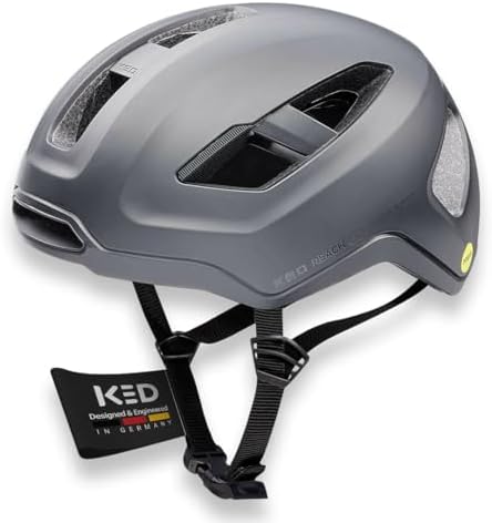KED Reach AR-1 Youth Adult Bicycle Helmet, Matte Black, L (58-62 cm ...