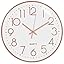 Outpicker Wall Clock Silent Non Ticking Clock 12 Inch Battery Operated ...