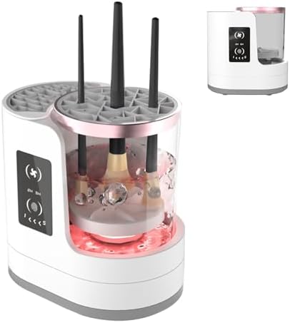 Amazon.com: Electric Makeup Brush Cleaner - 9000 RPM Makeup Brush ...