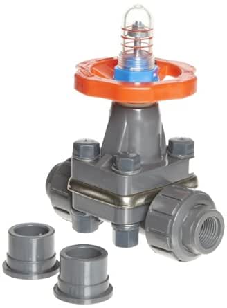 Hayward DAB1007UFF Series DAB True Union PVC with FPM Diaphragm Valve ...