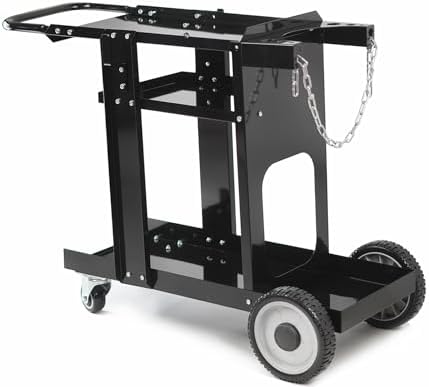 Amazon.com: W Weldpro Multi Function 3 tier Welding Cart. TIG, MIG ...