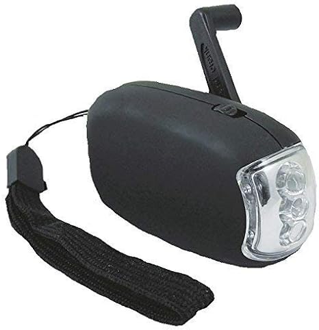 JEGS 3 LED Mini Wind Up Torch No Batteries Required : Amazon.co.uk: DIY ...