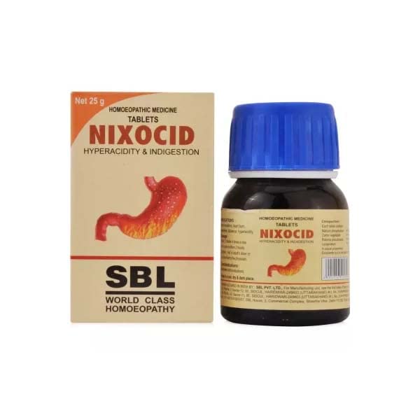 Buy NIXOCID TABLET 25 GM SBL Online at Low Prices in India - Amazon.in