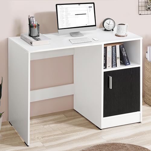 ABOUT SPACE Study Table with Bottom Storage - Office Desk - WFH ...