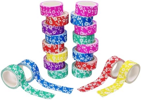 FunBlast Adhesive Colorful Decorative designers Tape Rolls - Set of 20 ...