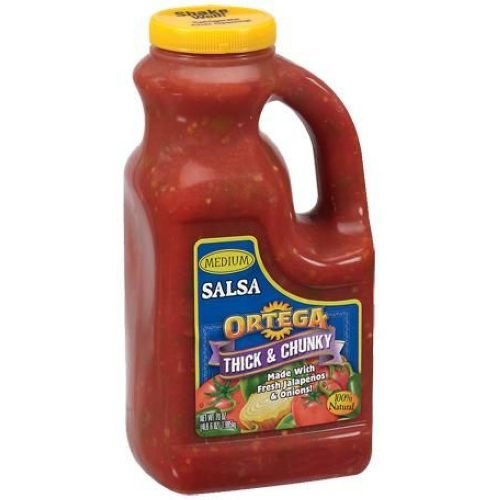 Amazon.com: Ortega Chunky Salsa Sauce 6 Case 1/2 Gallon