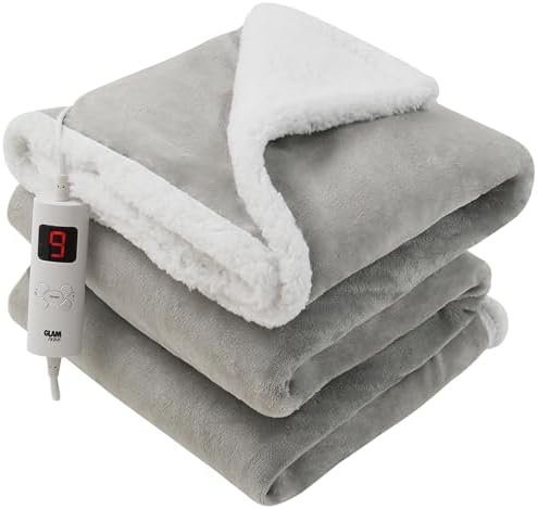 Warmer Electric Heated Throw Blanket - Extra Large 200 x 130cm Digital ...