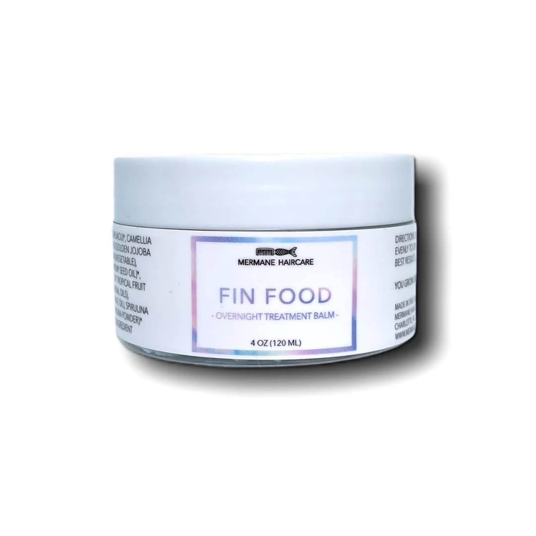Amazon.com : Mermane Haircare Fin Food: Overnight Treatment Balm ...