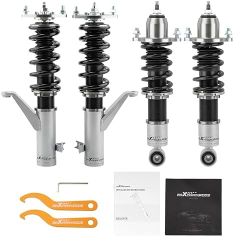 Amazon.com: maXpeedingrods Coilovers Adjustable Damper for Honda Civic ...