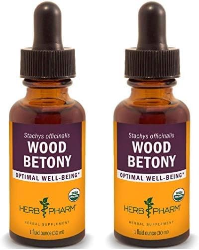 Amazon.com: Herb Pharm Certified Organic Wood Betony Liquid Extract - 1 ...