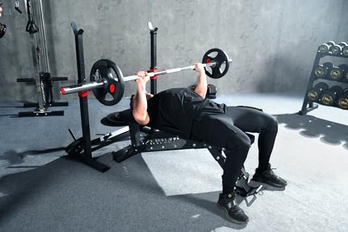 Strongway® 6FT 7FT Olympic Bar Barbell Weight Lifting Fitness Gym ...