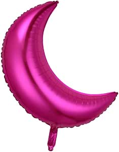 Amazon.co.jp: Balloon Balloon Moon Aluminum Film Balloon Wedding ...