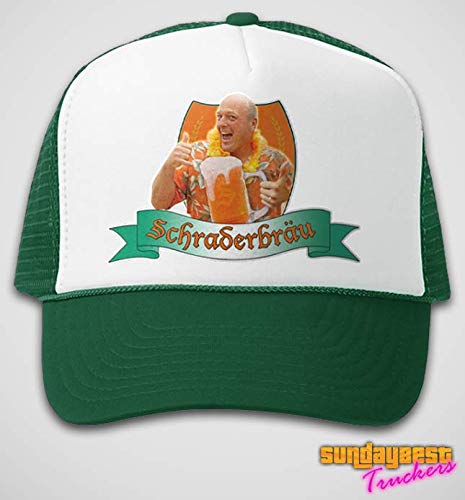 Schraderbrau Beer Trucker Hat – funny breaking bad gift for nerd, 2000s ...