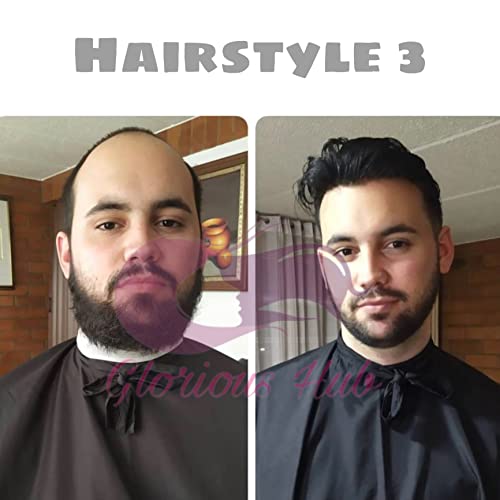 Glorious Hub 8x5 Front Lace Hair Patch for Men 100% Human Hair Wigs for ...