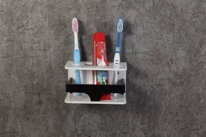 Gold King Acrylic Toothbrush Holders Stand |Toothbrush Slots Organizer ...