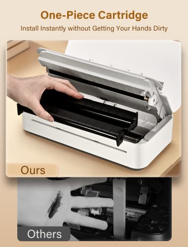 Snapklik.com : iDPRT Wireless Printer Portable Printer w/One-Piece Easy ...