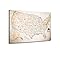 Amazon.com: IPIC - Vintage World Map Canvas Wall Art, Large Travel Map ...