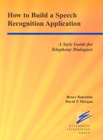 Amazon.com: How to Build a Speech Recognition Application ...