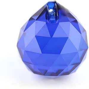 Amazon.com: Crystal Ball Prisms Pendant Feng Shui Suncatcher Decorating ...